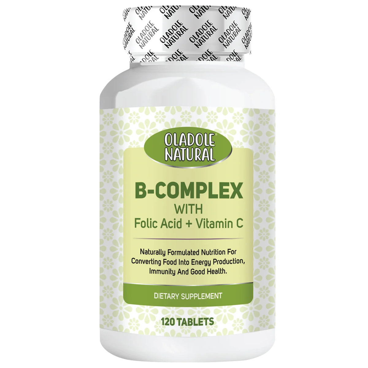 B-Complex with Folic Acid + Vitamin C 120 Tablets – Oladole Store